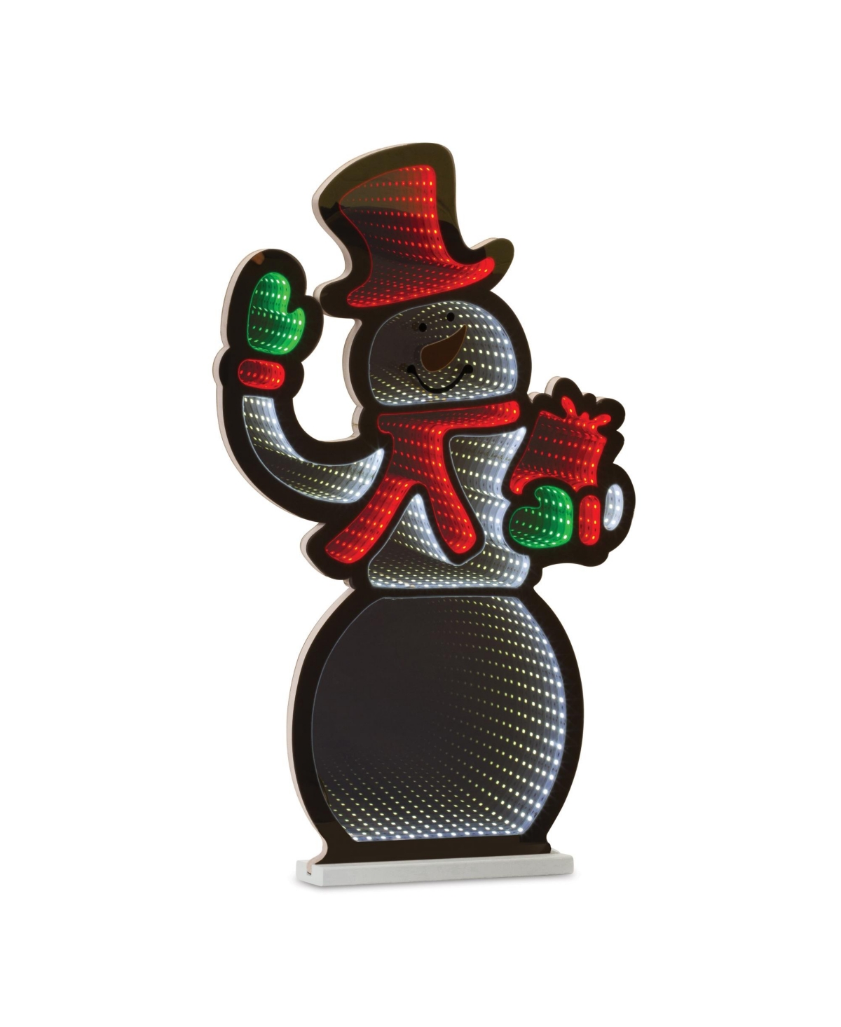 Click here for Slickblue Snowman Infinity Light Display 29.5h - R... prices