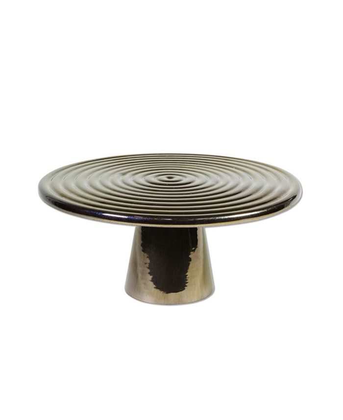 Dutchdeluxes Medium Ceramic Food Stand - Macy's