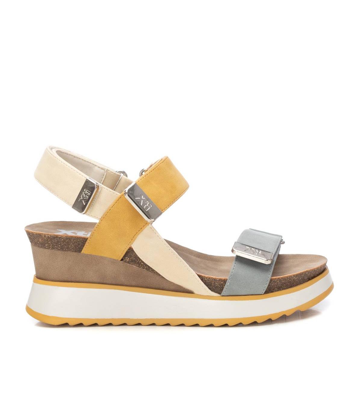 Click here for Xti Womens Wedge Sandals - Yellow prices