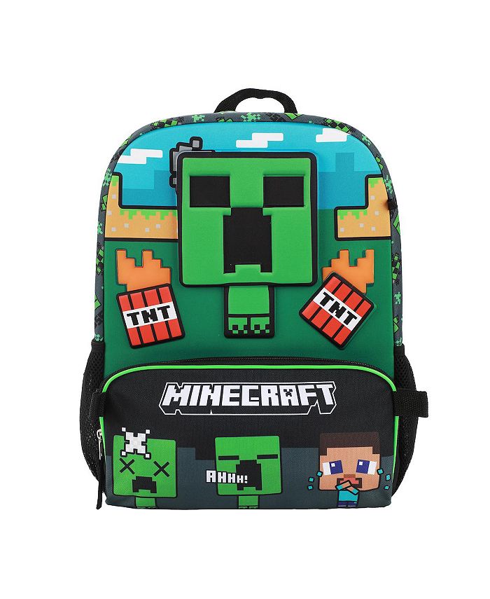 Minecraft Creeper 5-Piece Backpack & Lunchbox Set - Macy's
