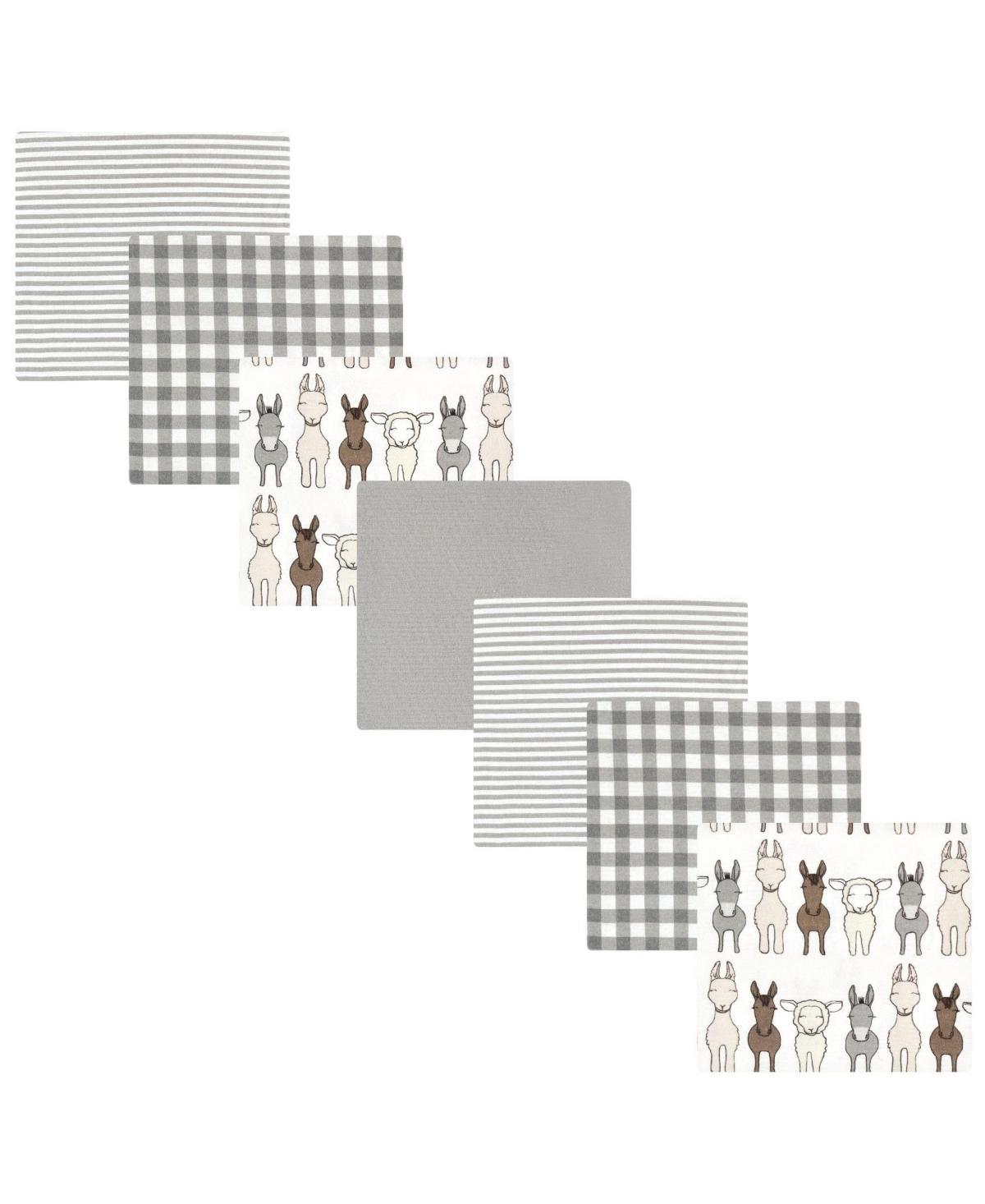 Click here for Hudson Baby Cotton Poly Flannel Receiving Blankets... prices