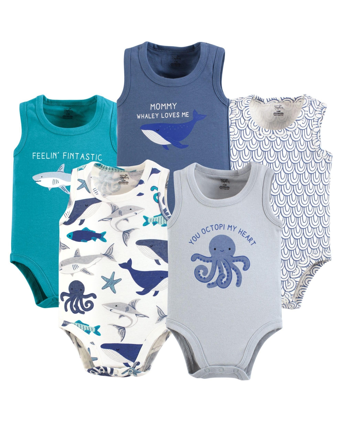 Click here for Touched by Nature Baby Boys Five-Piece Organic Cot... prices