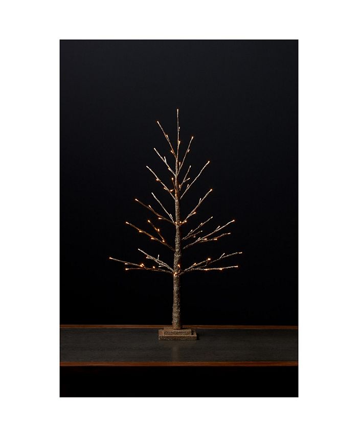 Slickblue Premium LED Lighted Gold Twig Tree for Elegant Home Decor ...