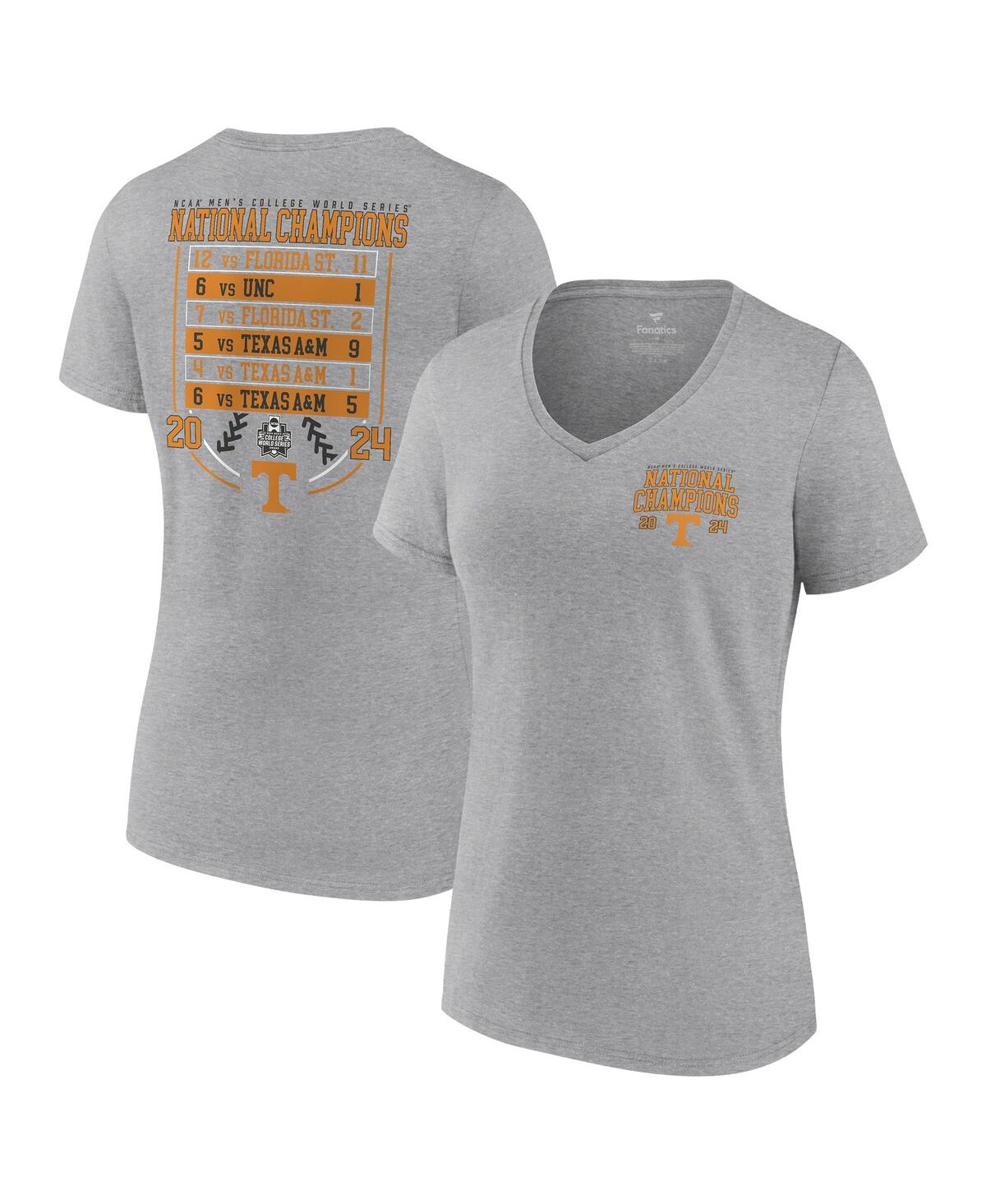 Click here for Fanatics Womens Heather Gray Tennessee Volunteers... prices