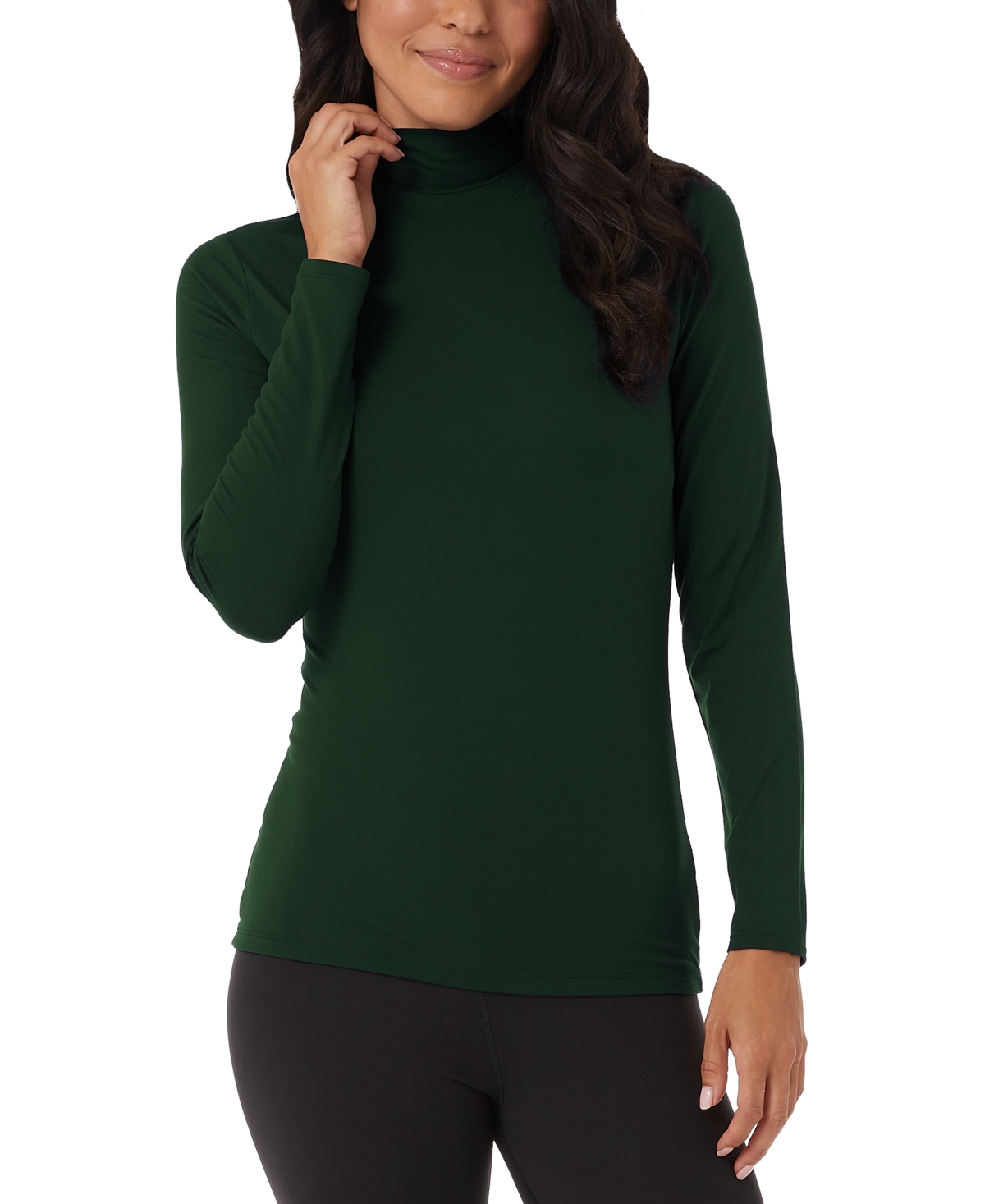 Click here for 32 Degrees Womens Long-Sleeve Mock-Neck Top - Moun... prices