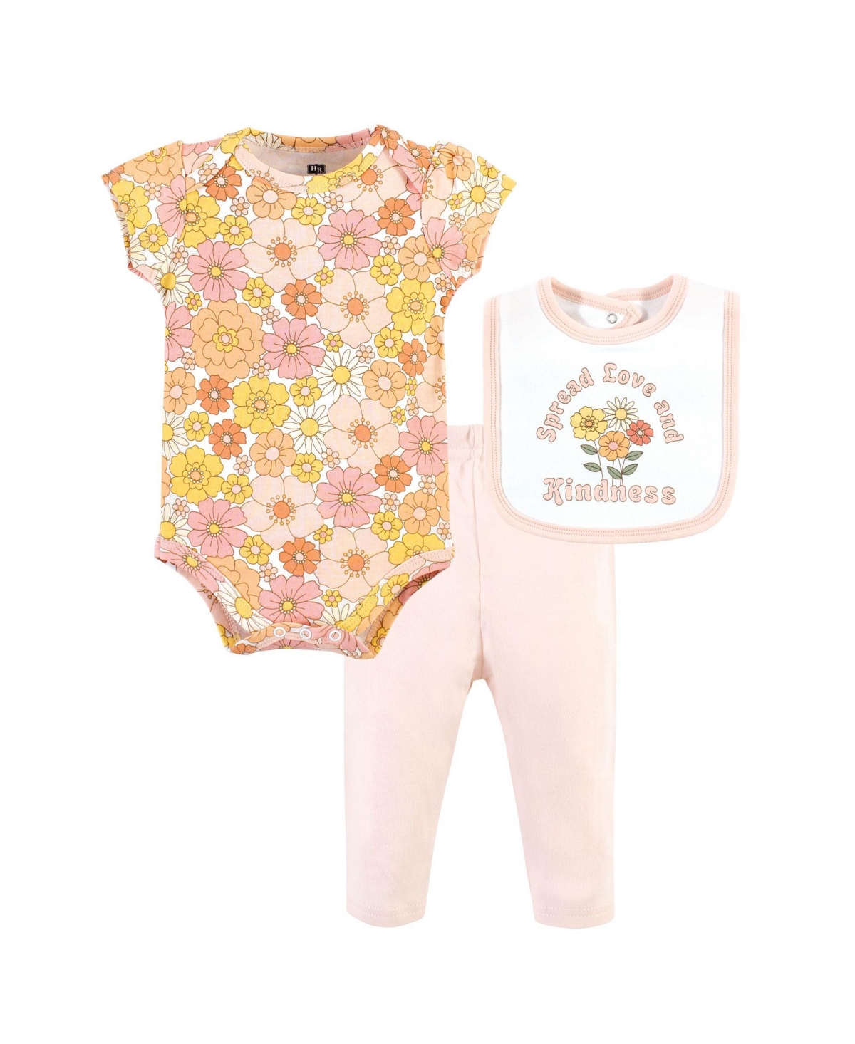 Click here for Hudson Baby Baby Girls Hudson Cotton Bodysuit  Pan... prices