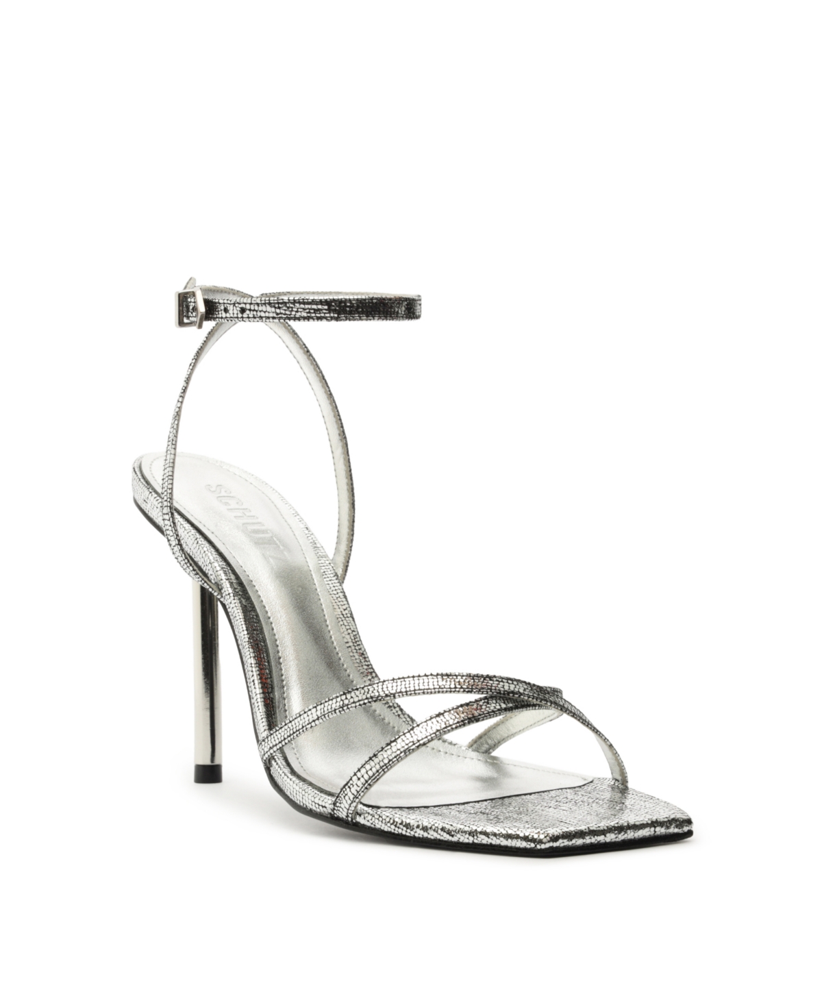Click here for Schutz Womens Eva Square Toe Stiletto Sandals - Si... prices