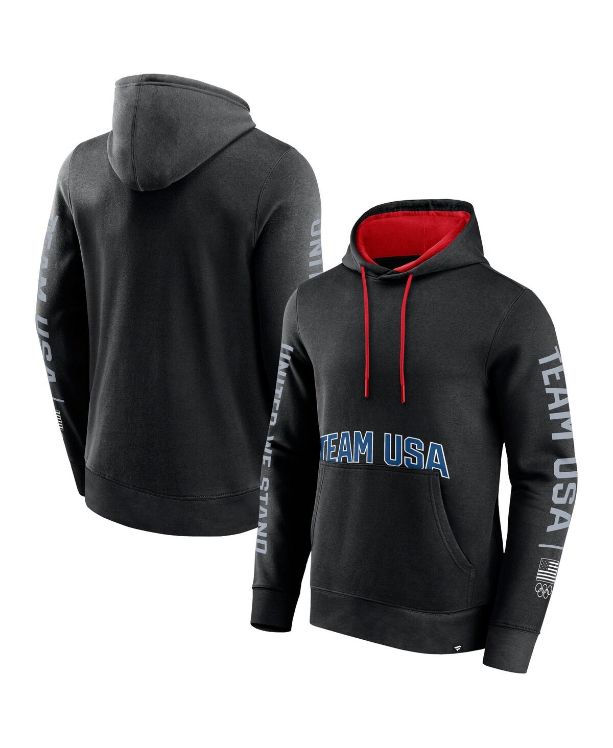 Click here for Fanatics Mens Black Team Usa Gold Fleece Pullover... prices