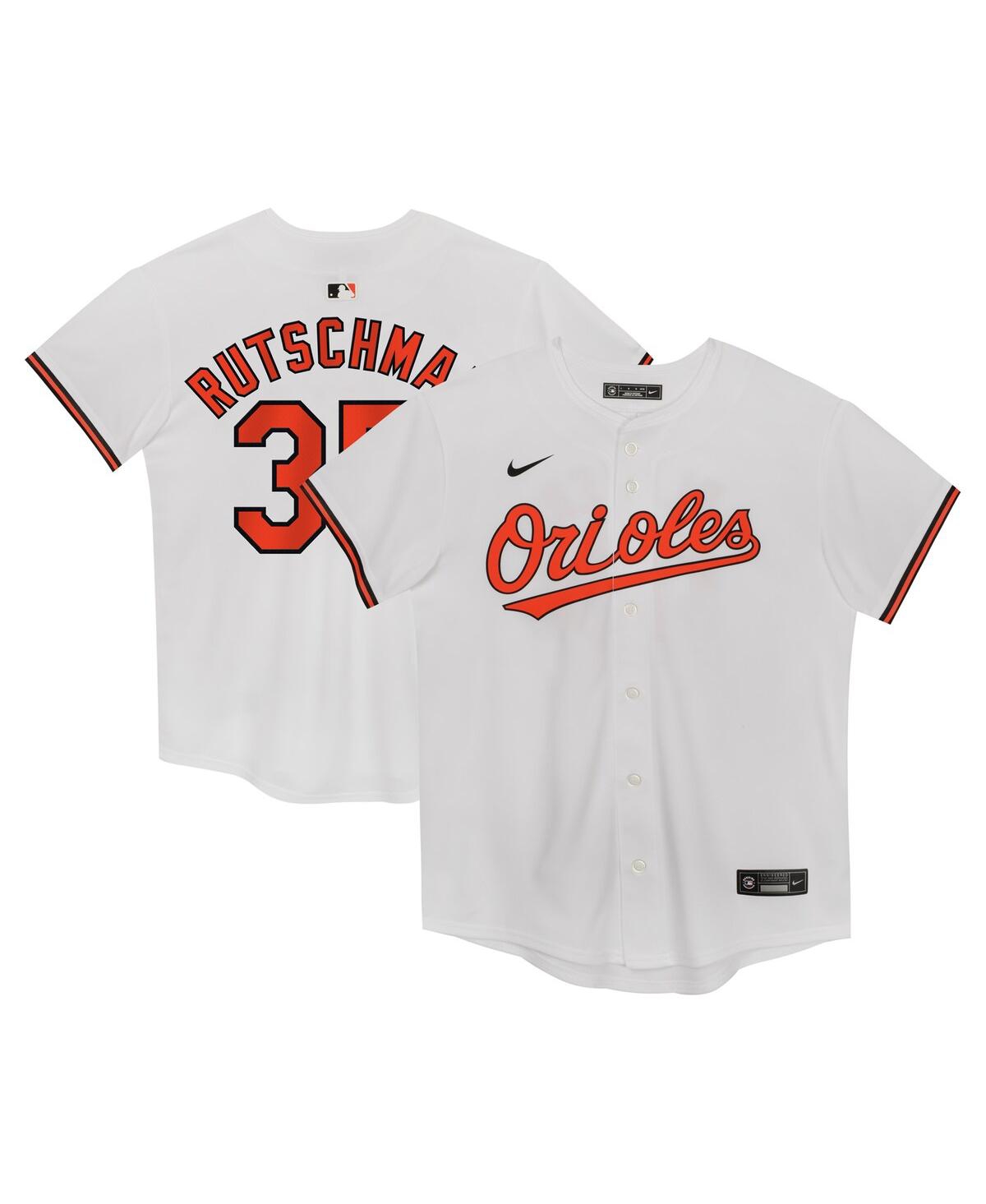 Click here for Nike Preschool Adley Rutschman White Baltimore Ori... prices