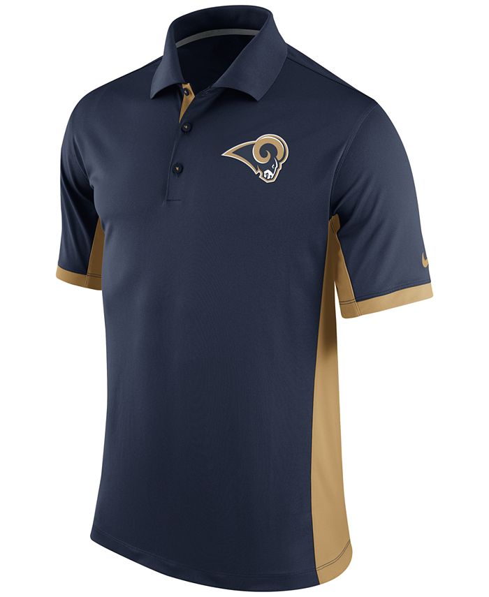 Nike Men's Los Angeles Rams Team Issue Polo - Macy's
