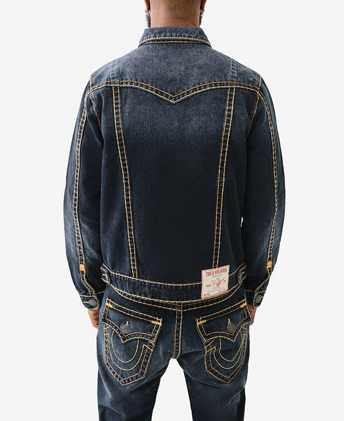True Religion Men's Jimmy Super T Jacket - Macy's