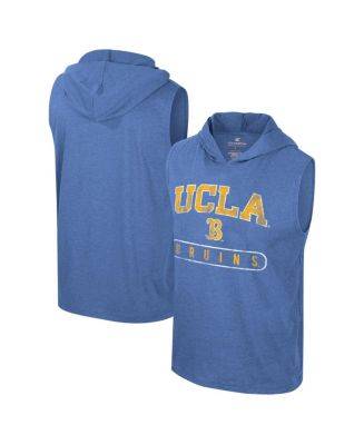 Colosseum Men's Blue UCLA Bruins Varsity Sleeveless Hoodie Tank Top ...