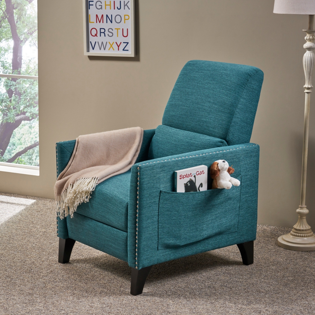 Click here for Streamdale Contemporary Push-Back Recliner With St... prices