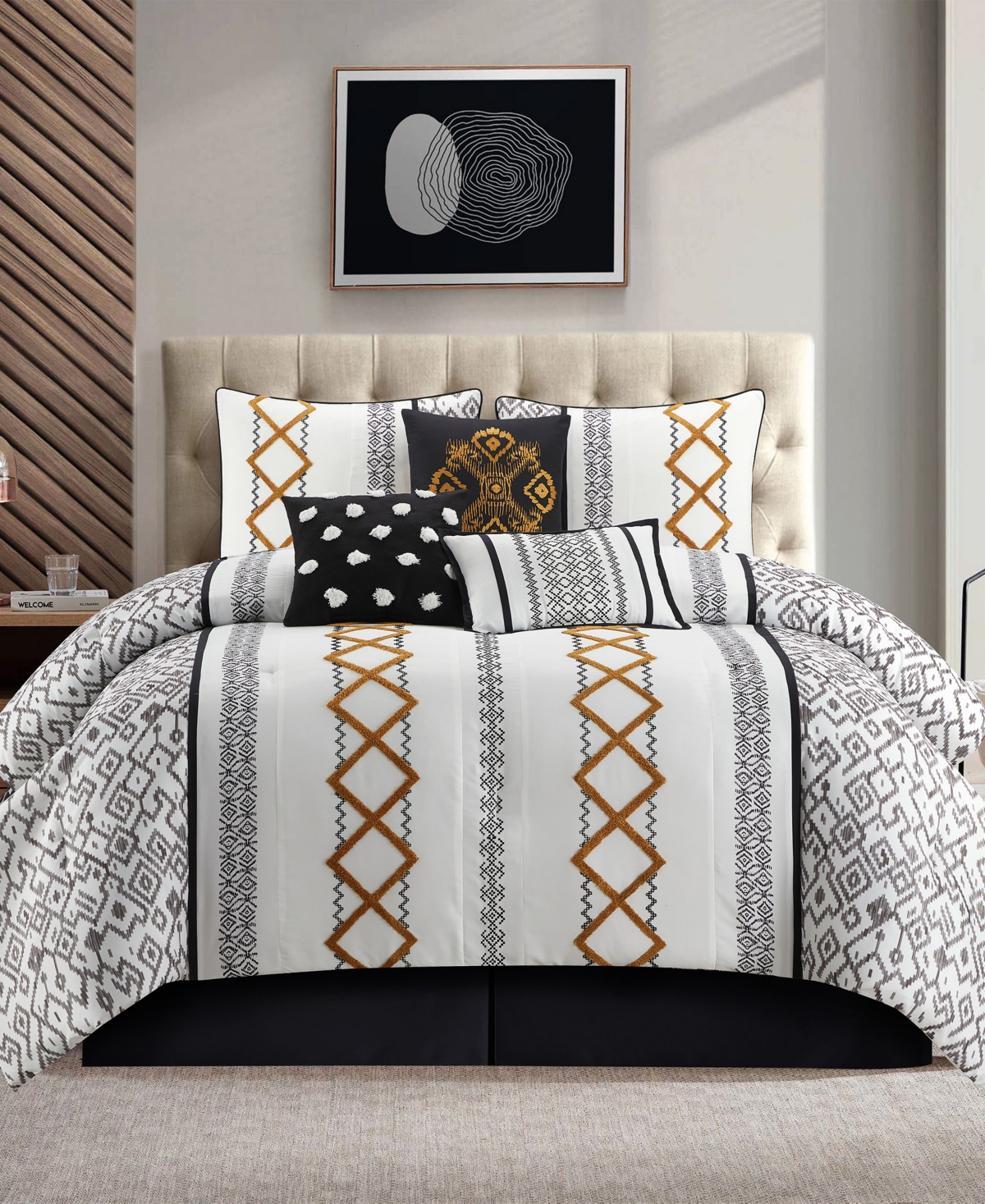 Click here for Stratford Park Anthony 7-Pc. Comforter Set  King -... prices