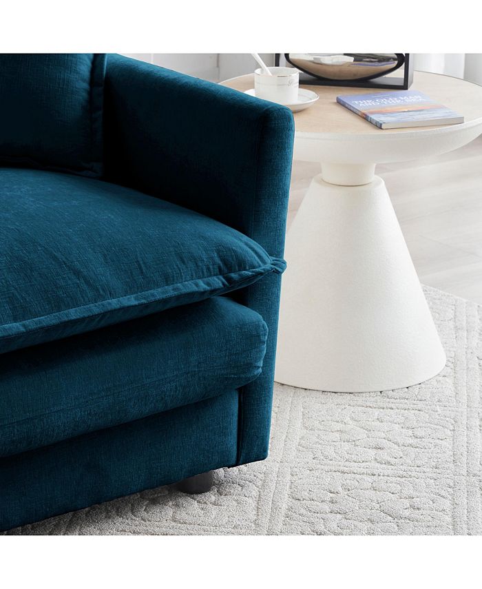 Simplie Fun 2-Piece Chenille Sofa & Chair Set with Flexible ...