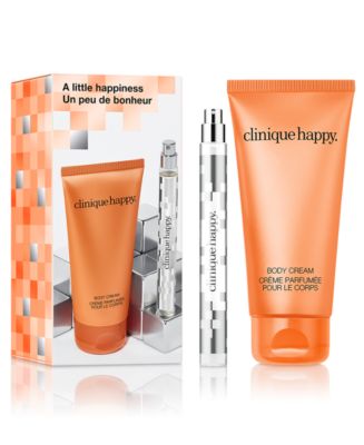 Clinique 2-Pc. A Little Happiness Fragrance Perfume + Body Lotion Gift ...