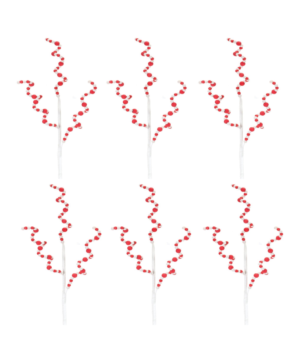 Click here for 22-inch Bead Spray Set of 6 - Elegant Decorative A... prices
