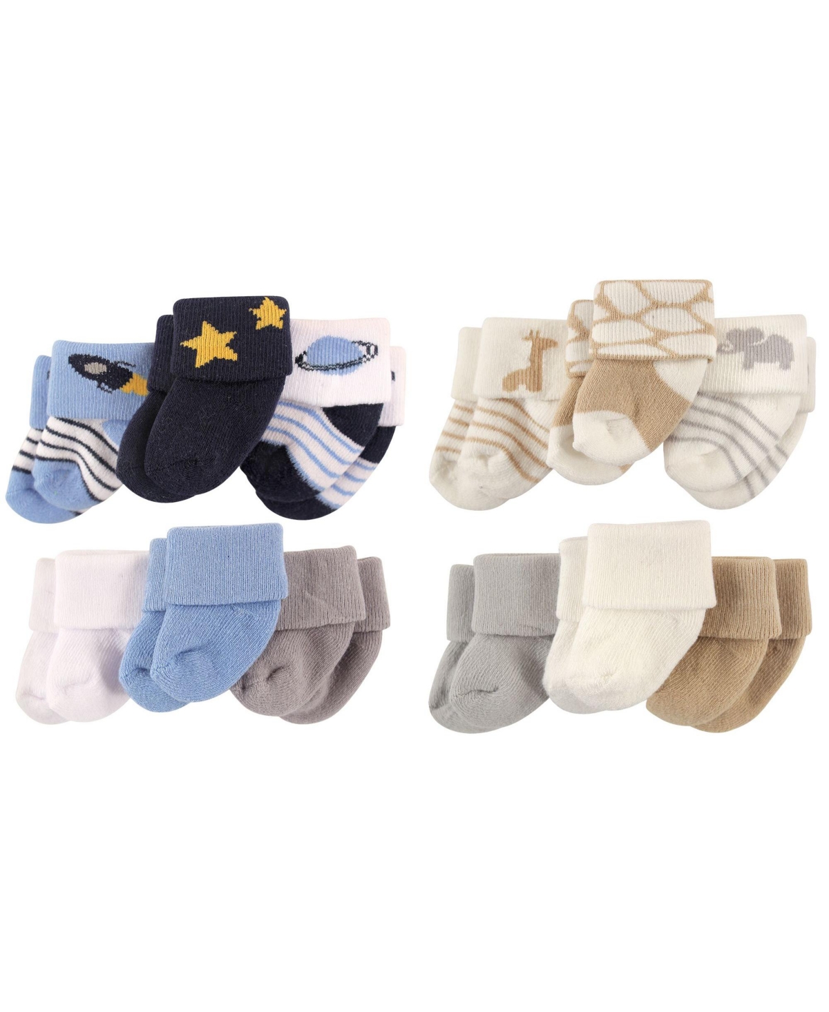 Click here for Luvable Friends Baby Boys Plush Cotton Terry Sock... prices
