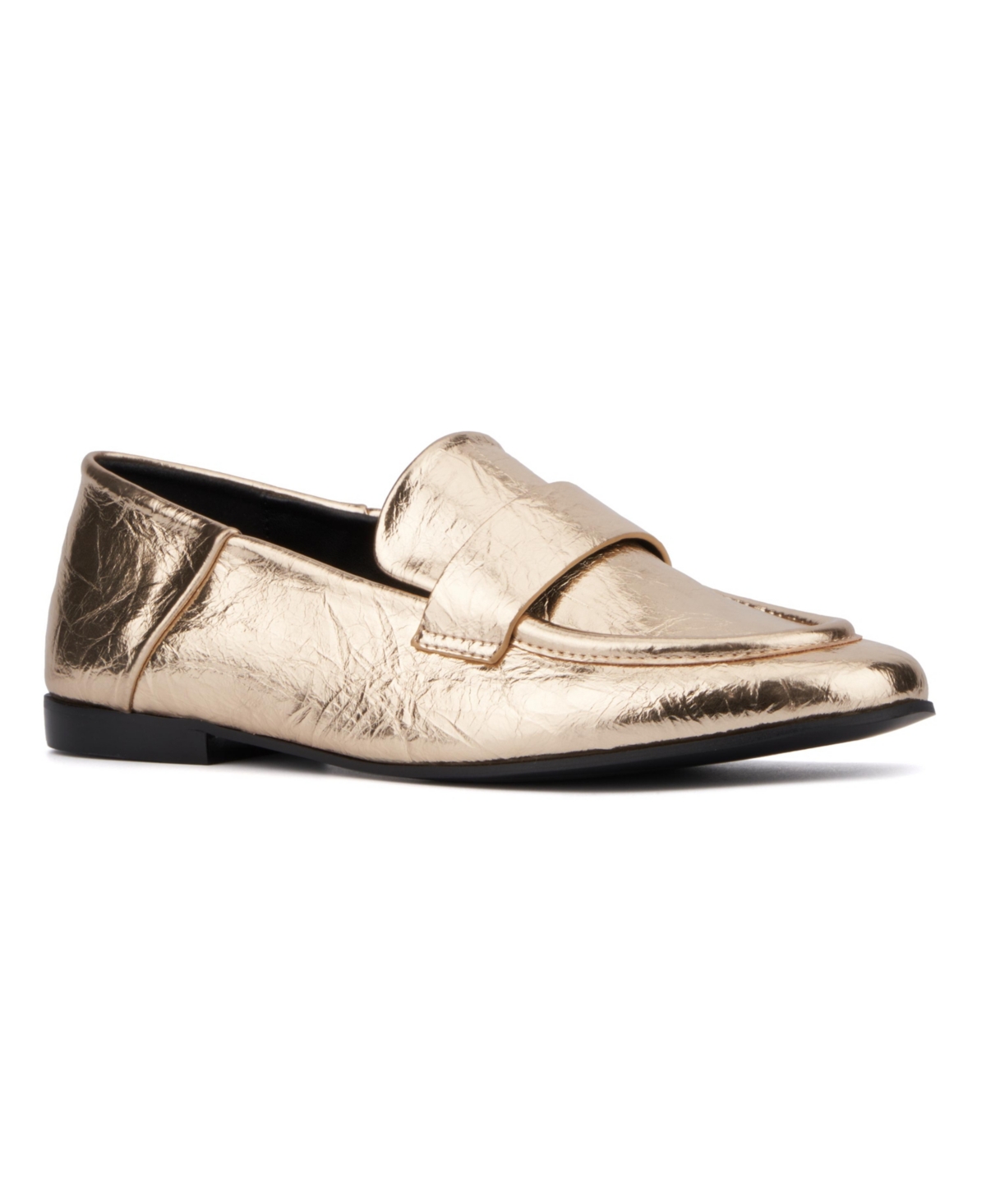 Click here for Womens Carleigh Loafer Casual Shoe - Gold prices