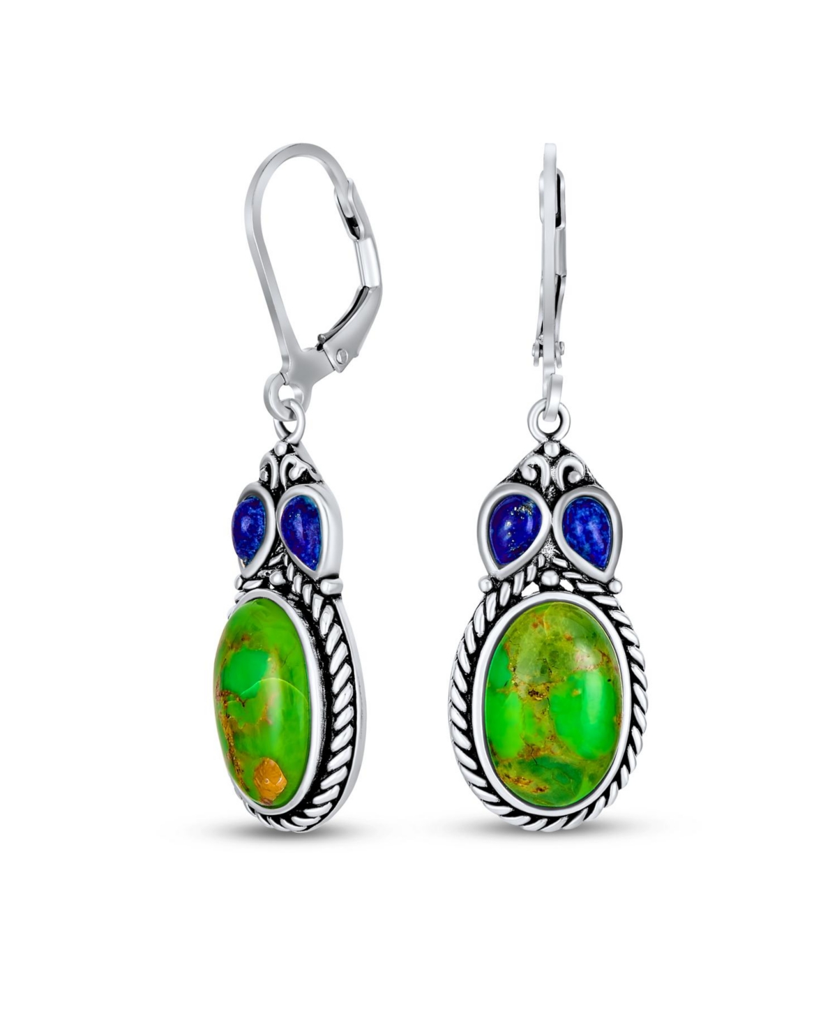 Click here for Bling Jewelry South Western Style Multi Stones Gre... prices