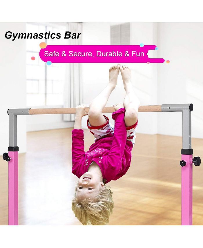 SKONYON Adjustable Gymnastics Horizontal Bar for Kids - Macy's