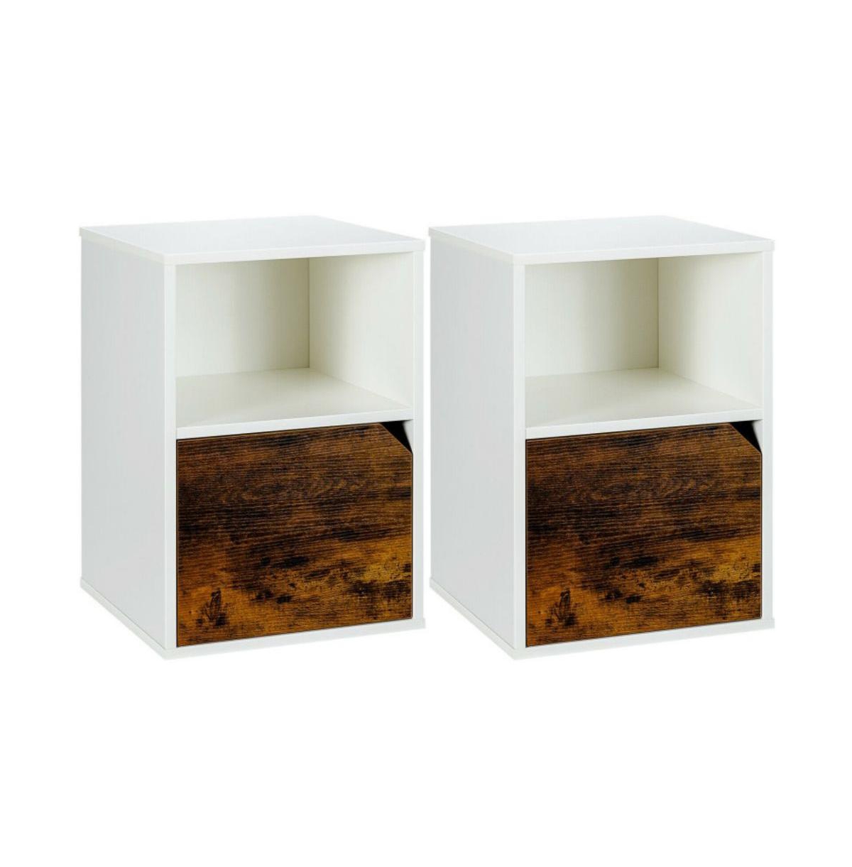 Click here for Set of 2 Nightstands Side End Table for Living Roo... prices
