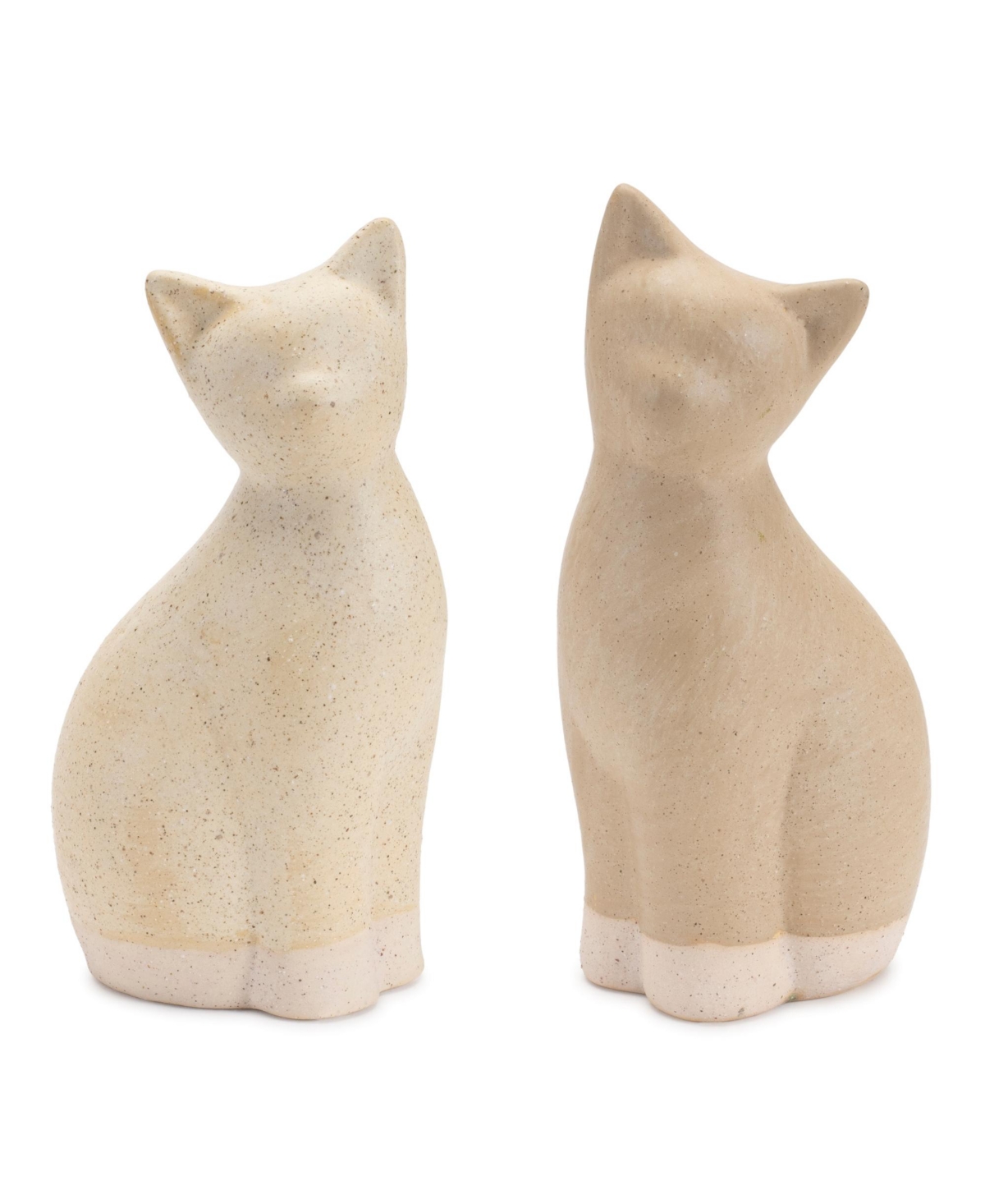 Click here for Cat Figurine Set of 2 Stylish Decorative Accents f... prices