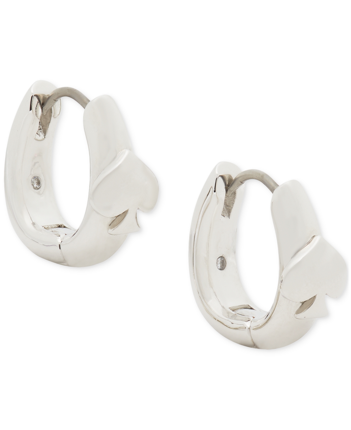 Click here for Kate Spade New York Spade Oval Huggie Hoop Earring... prices