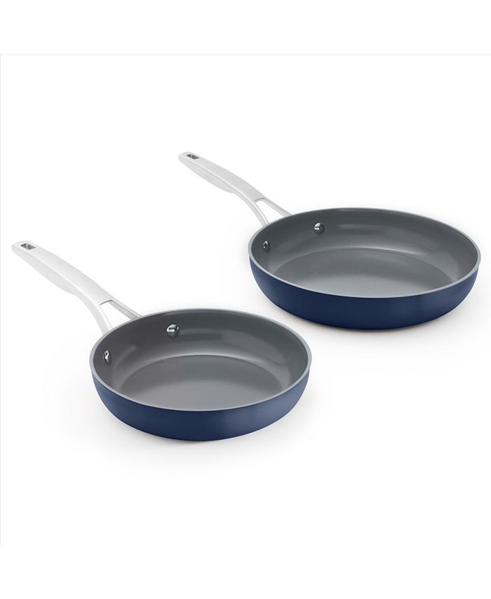 Calphalon Premier Ceramic Nonstick 8" and 10" Frying Pan Set - Macy's