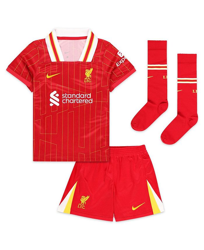 Nike Preschool Red Liverpool 2024/25 Home Replica Stadium Kit Set - Macy's