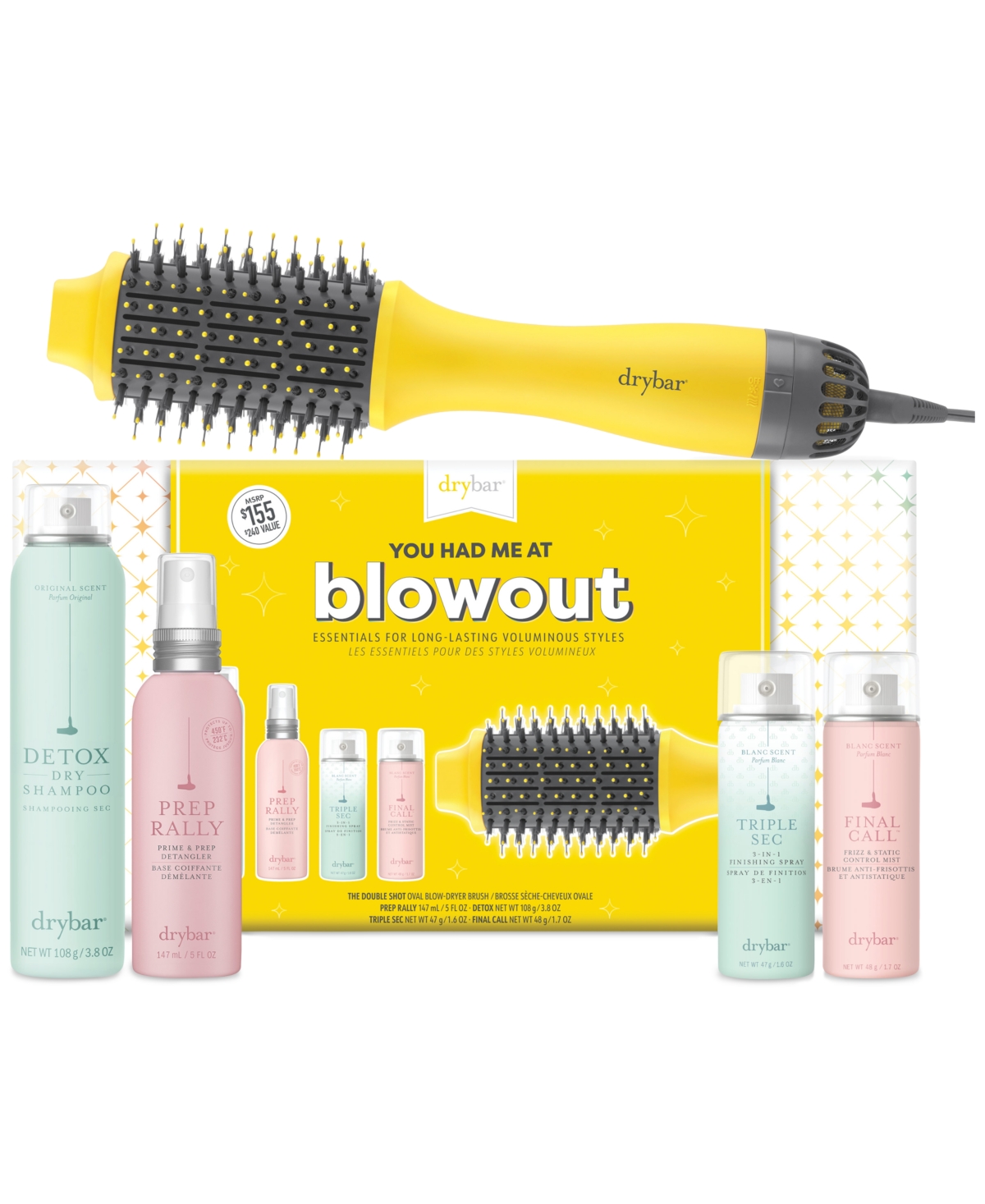 Click here for Drybar 5-Pc. You Had Me At Blowout Styling Set prices