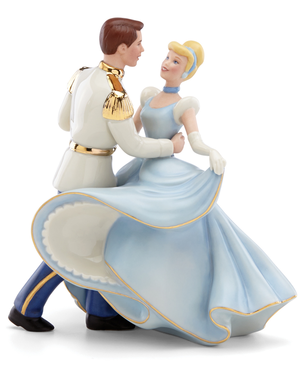 Click here for Lenox Cinderella & Price Charming Figurine - Ivory prices