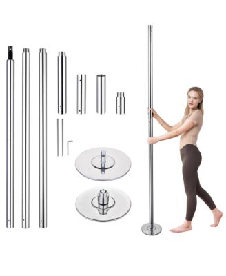 Yescom Portable 12ft Dancing Pole Kit with Extensions Fitness Dance ...