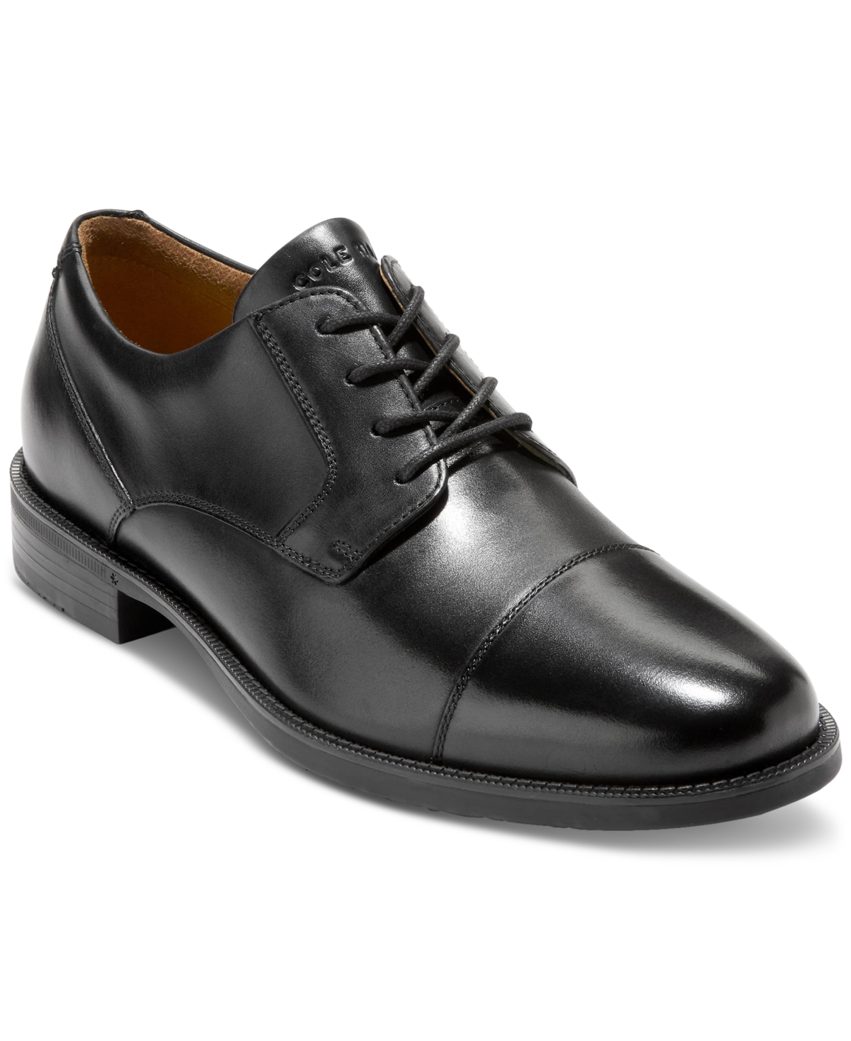 Click here for Cole Haan Mens Bedford Cap Toe Oxfords - Black prices
