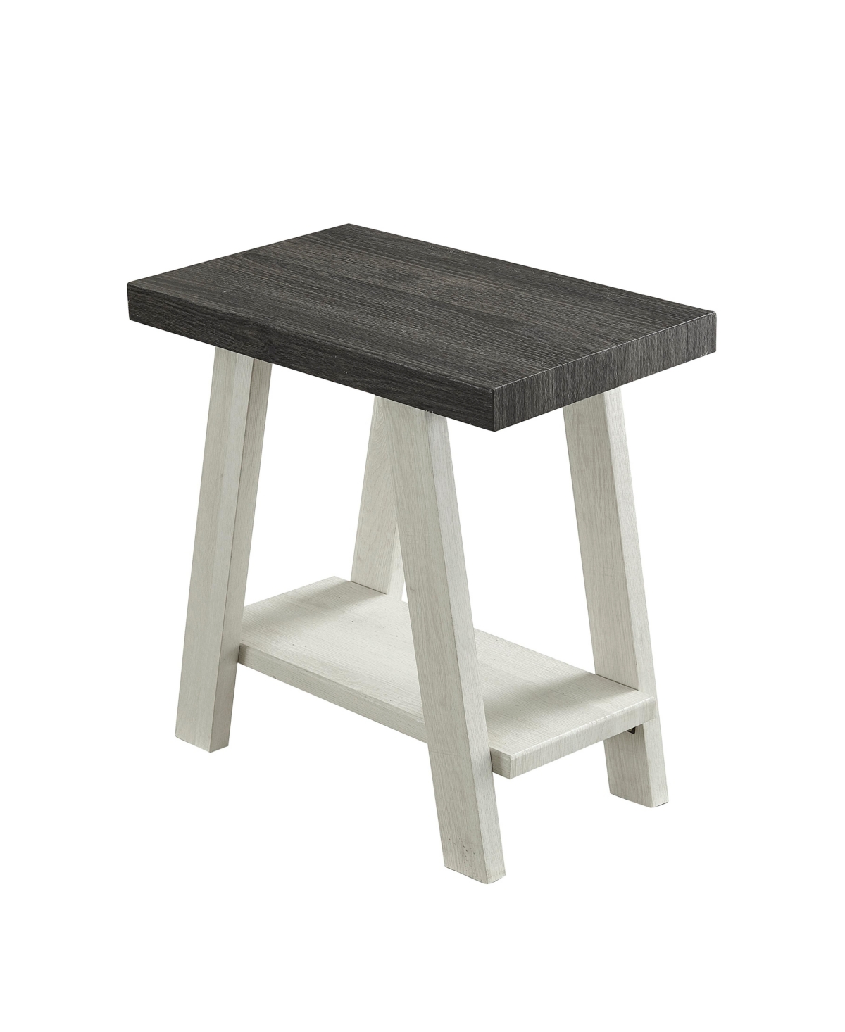 Click here for Streamdale Two-Tone Wood Shelf Side Table in Weath... prices