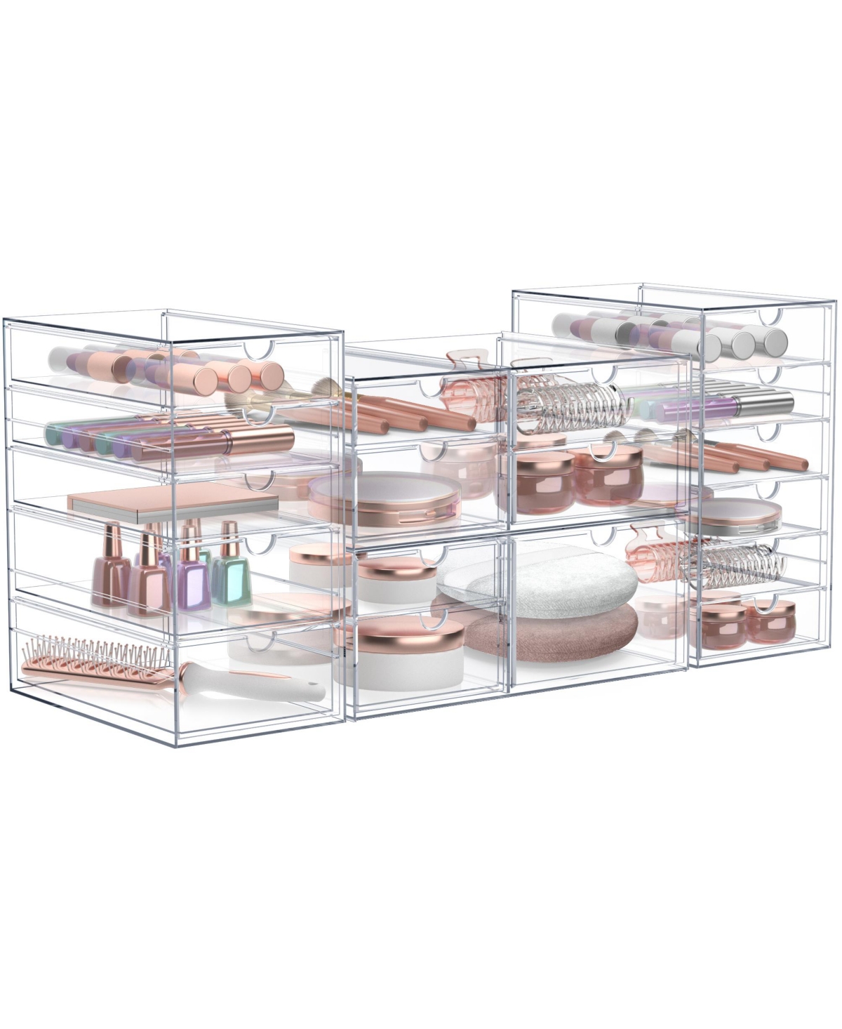 Click here for Sorbus 18 Drawers Acrylic Organizer for Makeup  Or... prices