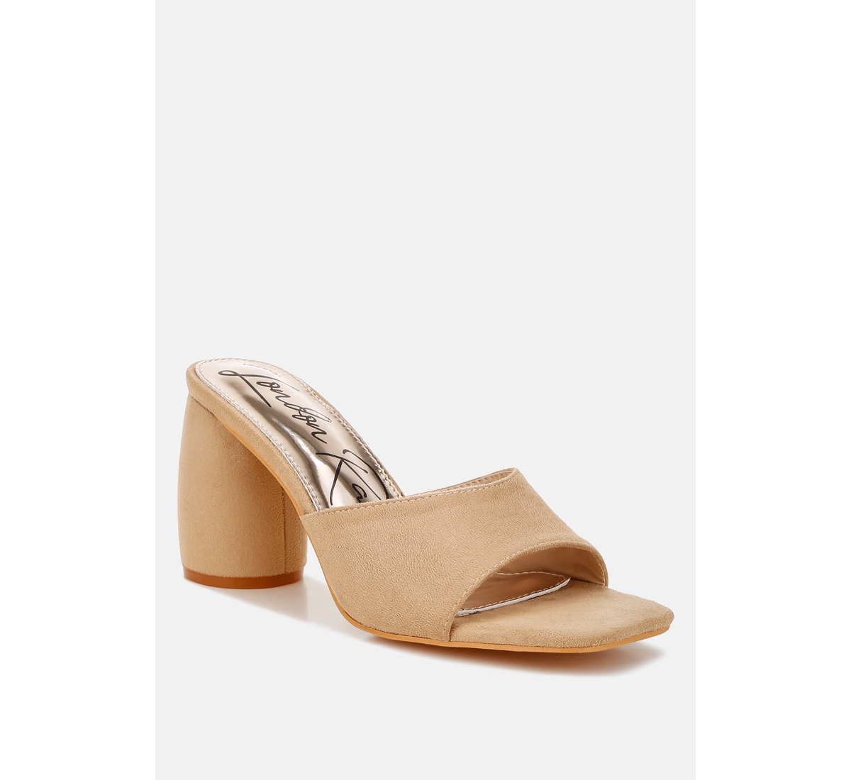 Click here for Bumblin Round Heel Micro Suede Sandals - Light bei... prices
