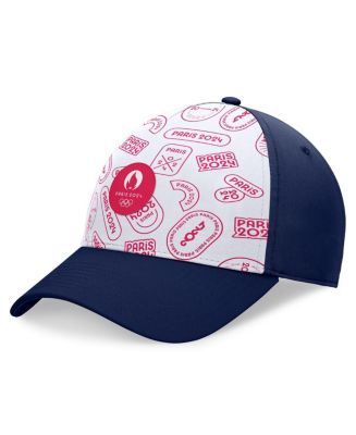 Fanatics Men's Navy/White Paris 2024 Summer Olympics Flex Hat - Macy's
