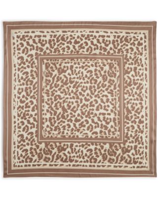 I.N.C. International Concepts Women's Leopard-Print Square Scarf ...