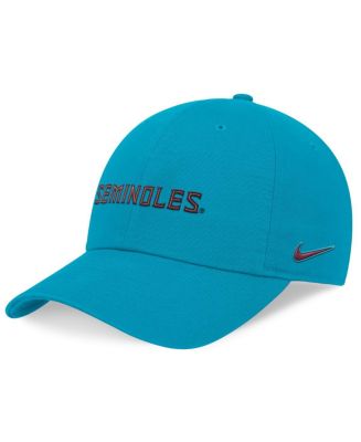 Nike Men's Turquoise Florida State Seminoles Club Adjustable Hat - Macy's