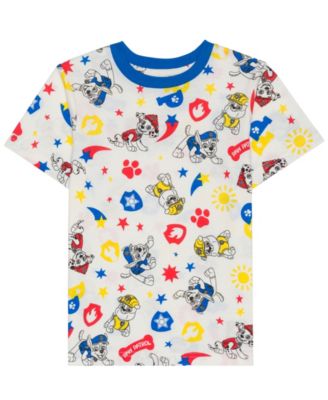 Paw Patrol Toddler and Little Boys Short Sleeve Graphic T-shirt - Macy's