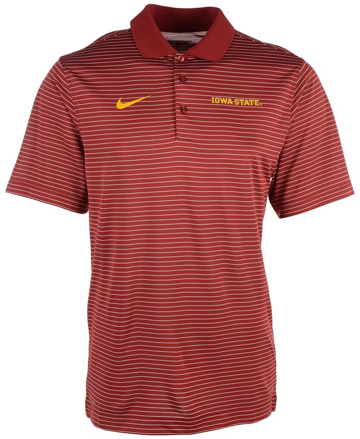 Nike Men's Iowa State Cyclones Stadium Performance Polo - Macy's