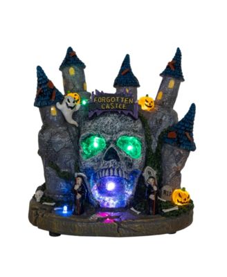 Kurt Adler 6.4-Inch Battery Operated Multicolor LED Lighted Skull ...