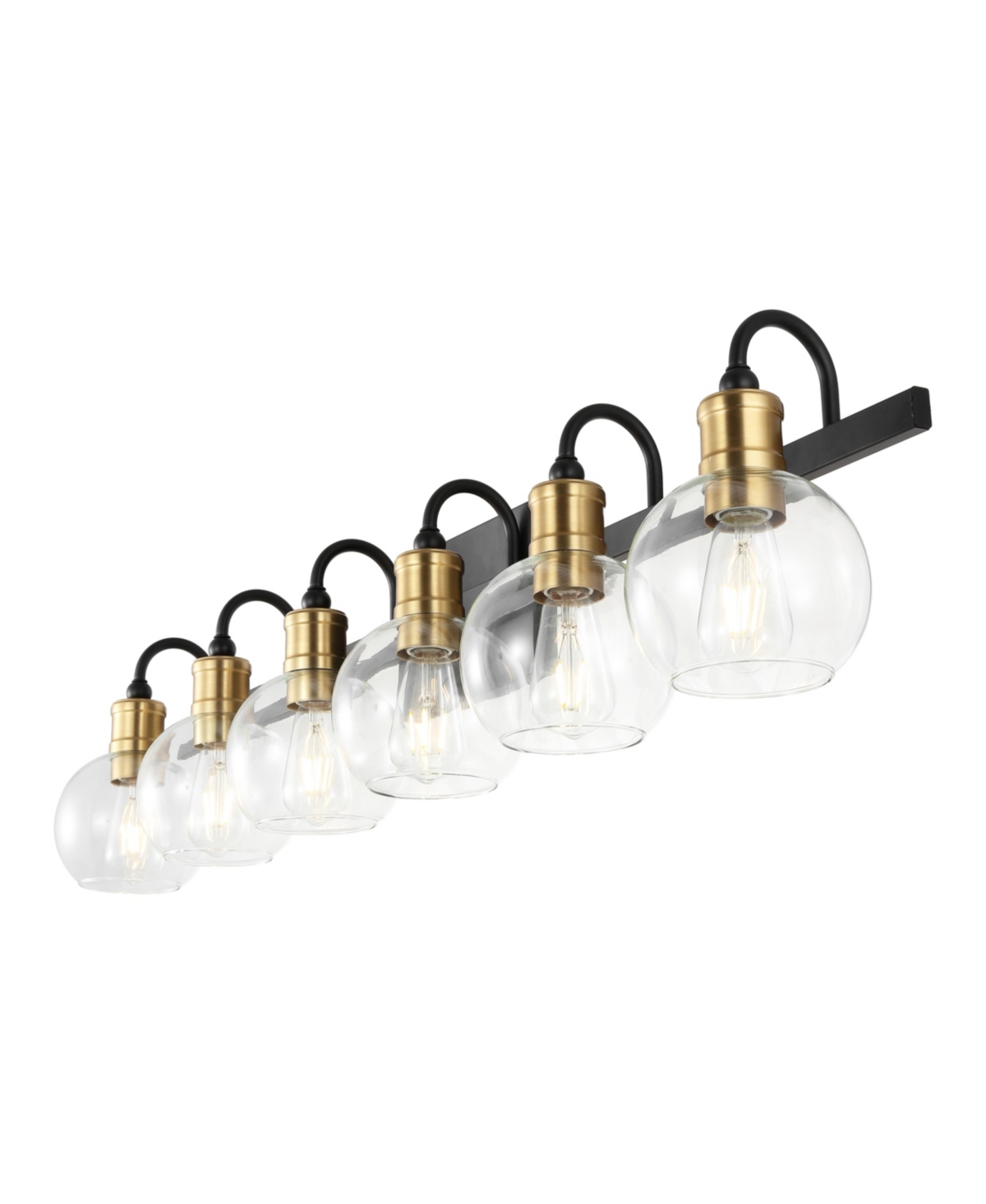 Click here for Jonathan Y Marais 44.25 6-Light Iron/Glass Rustic... prices