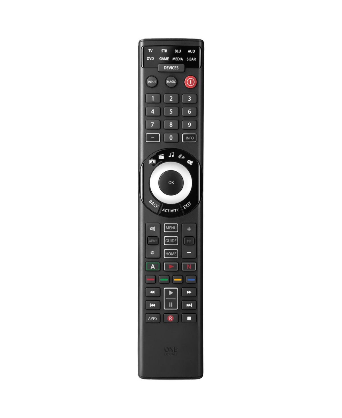 Click here for Smart Control 8 Universal Remote - Black prices