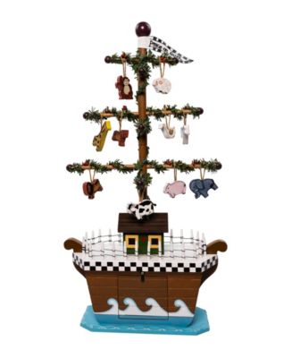 Kurt Adler 21-Inch Noah's Ark Table Piece - Macy's