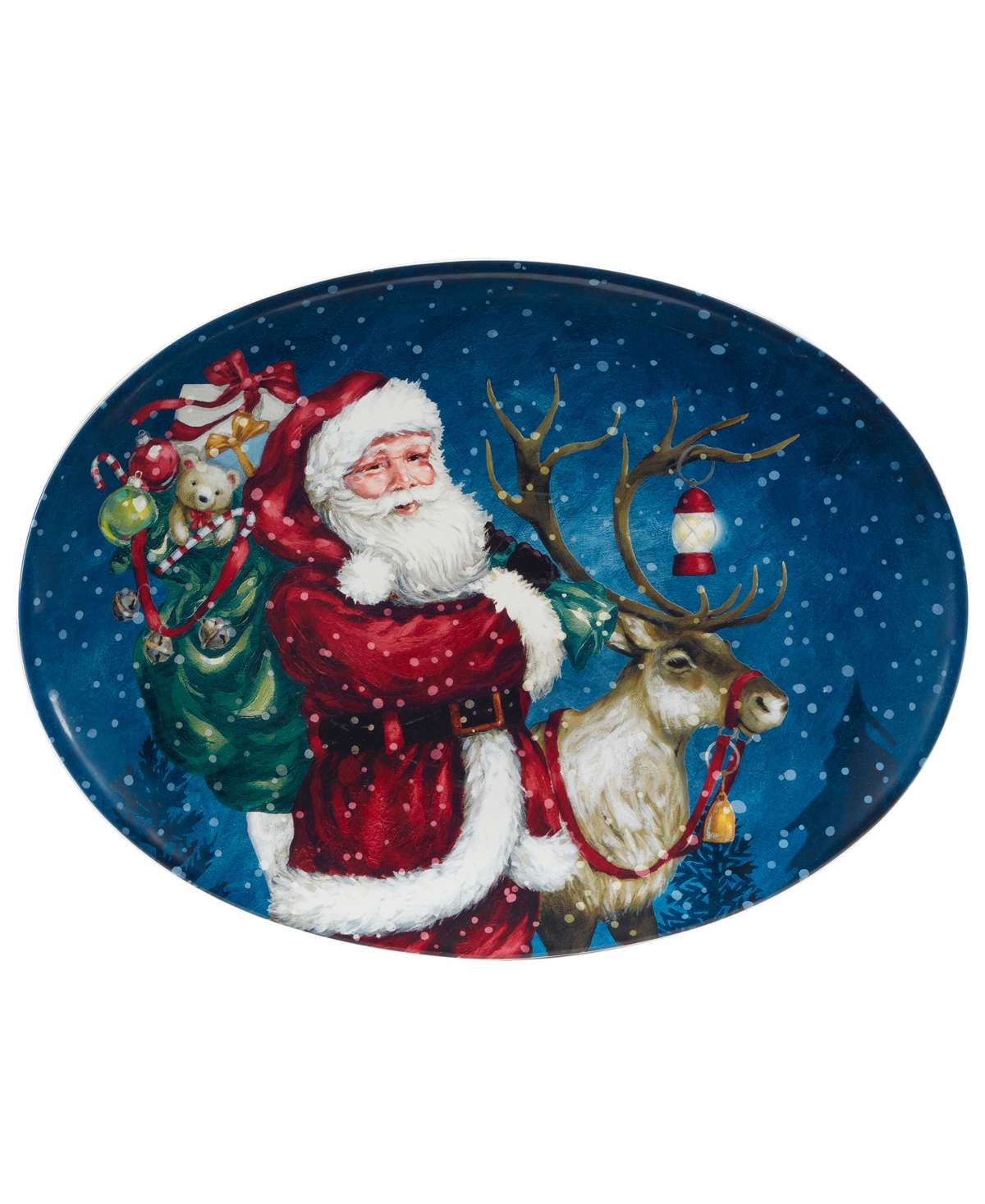 Click here for Certified International Santas Secret Oval Serving... prices
