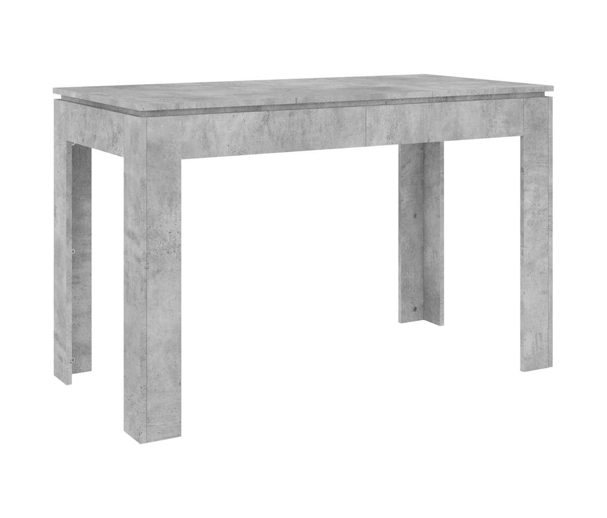 Click here for vidaXL Dining Table Concrete Gray 47.2x23.6x29.9 E... prices