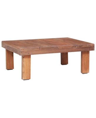 vidaXL Coffee Table 23.6"x17.7"x9.1" Solid Reclaimed Wood - Macy's