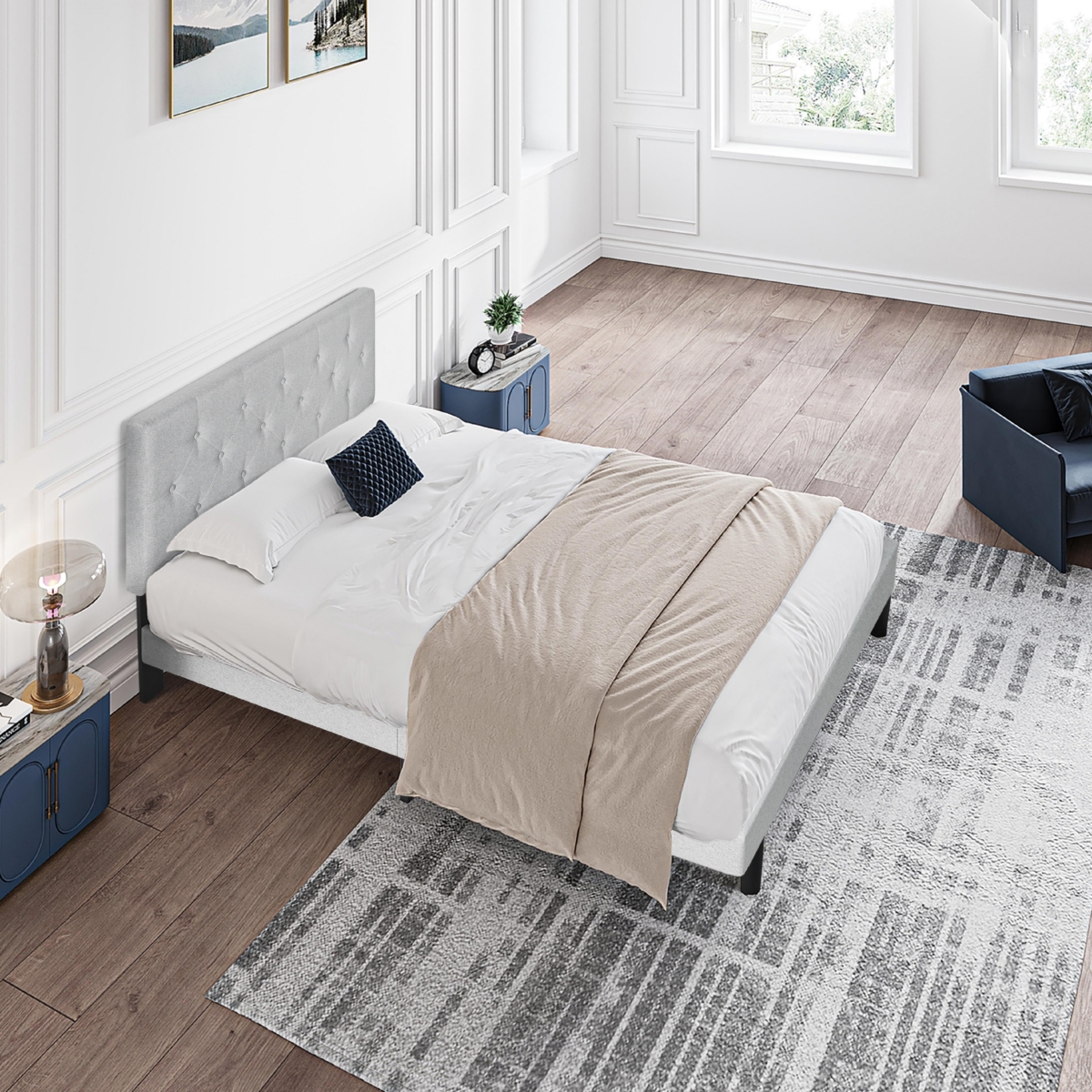 Click here for Streamdale Furniture Modern Button Tufted Upholste... prices